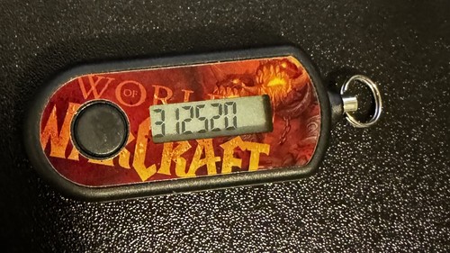 Blizzard Authenticator Keychain Discontinued WOW World of Warcraft ...