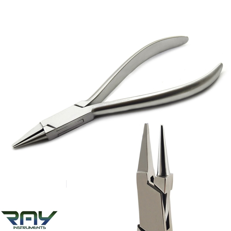 Dental Orthodontic Light Wire Bending Plier Bird Beak Angle Loop ...
