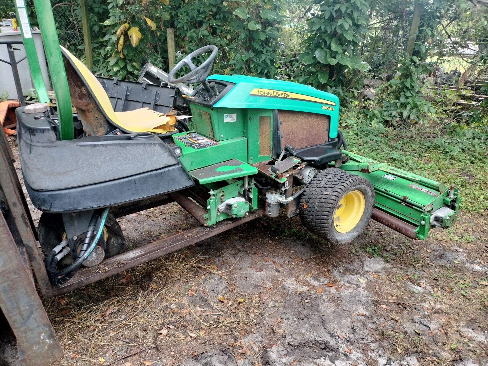 Diesel John Deere 2653B 2653 Precision Reel Lawn Mower | eBay