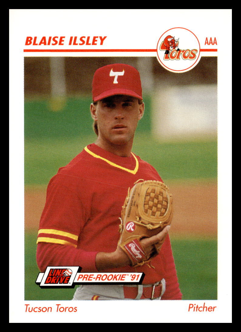 1991 Line Drive AAA #613 Blaise Ilsley Tucson Toros Baseball Card | eBay