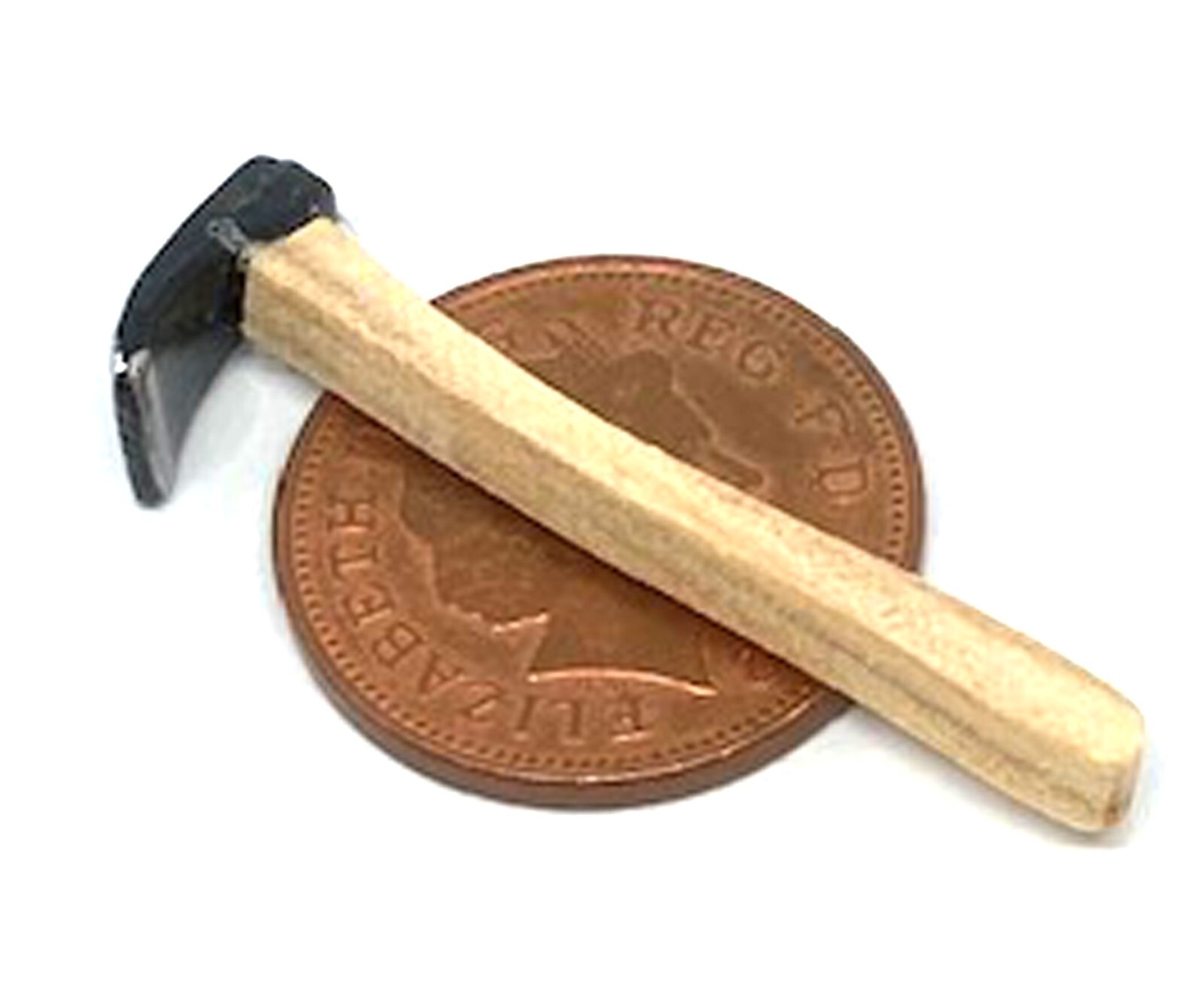 Fencing Metal Adze Wood Chopping Axe 1:12 Scale Dolls House Miniature ...