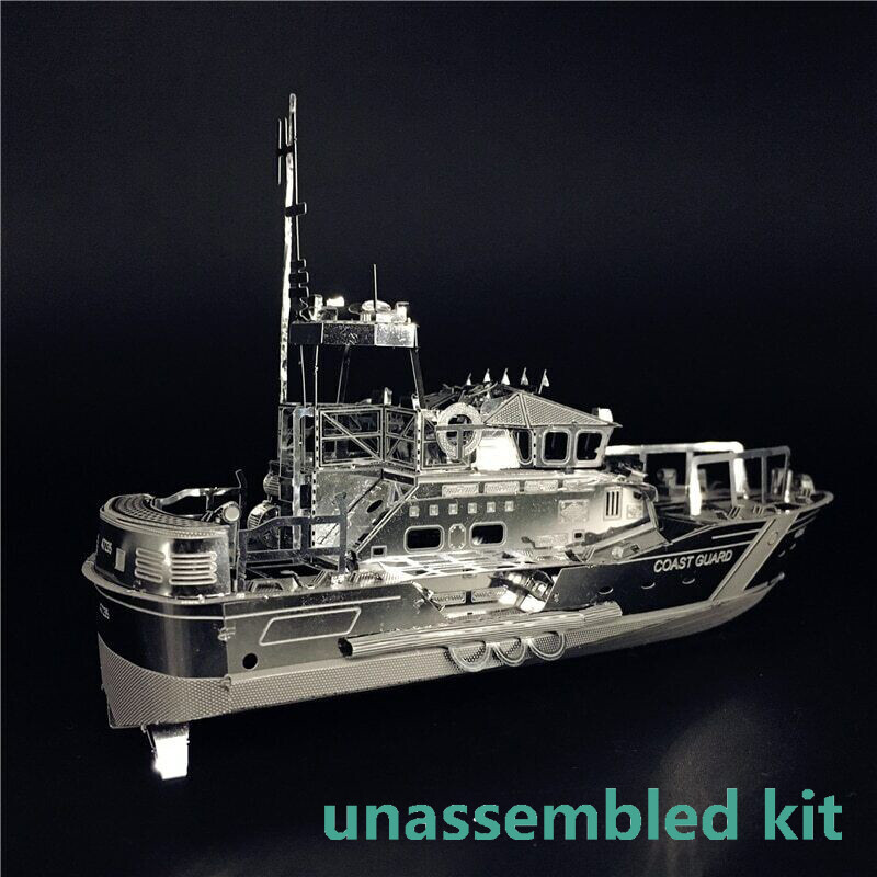 1/100 Metal Boat Ship Model DIY Lifeboat Kit Unassembled Kit Collection ...