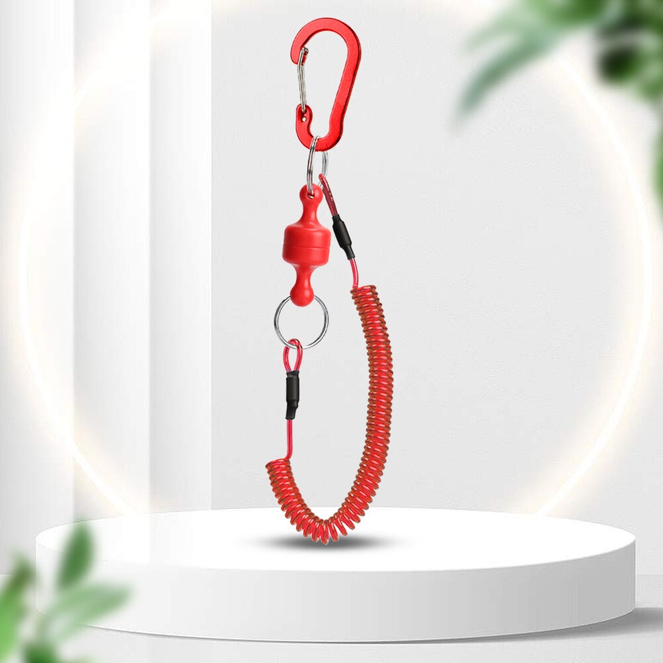 Fishing Lanyard Cable Magnetic Anti Slip Safety Rope for Fish Grip ...