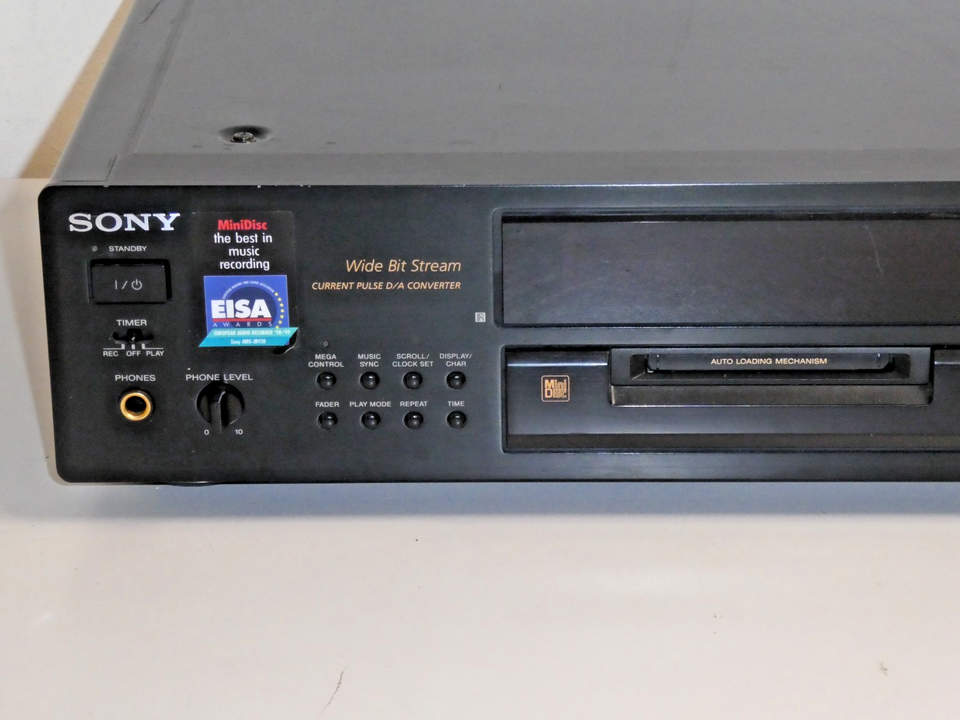 Sony MDS-JB920 High-End Mini-Disc Recorder, 2 Jahre Garantie | eBay