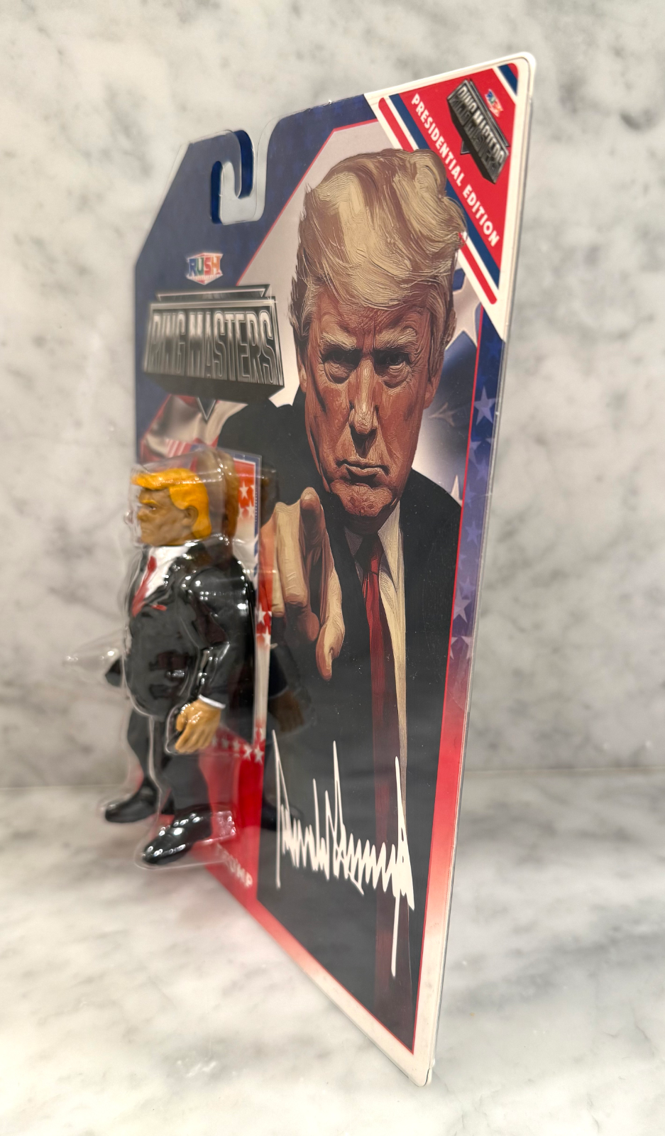 NEW - Donald Trump Rush Collectibles 4.5" Action Figure - MAGA - RARE ...