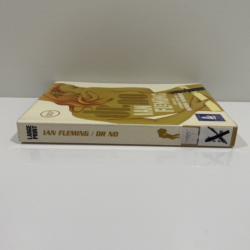 Dr No 007 James Bond Large Print Paperback Book by Ian Fleming Ex ...