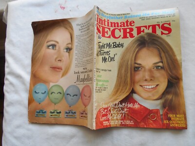INTIMATE SECRETS MAGAZINE-DECEMBER,1972 | eBay