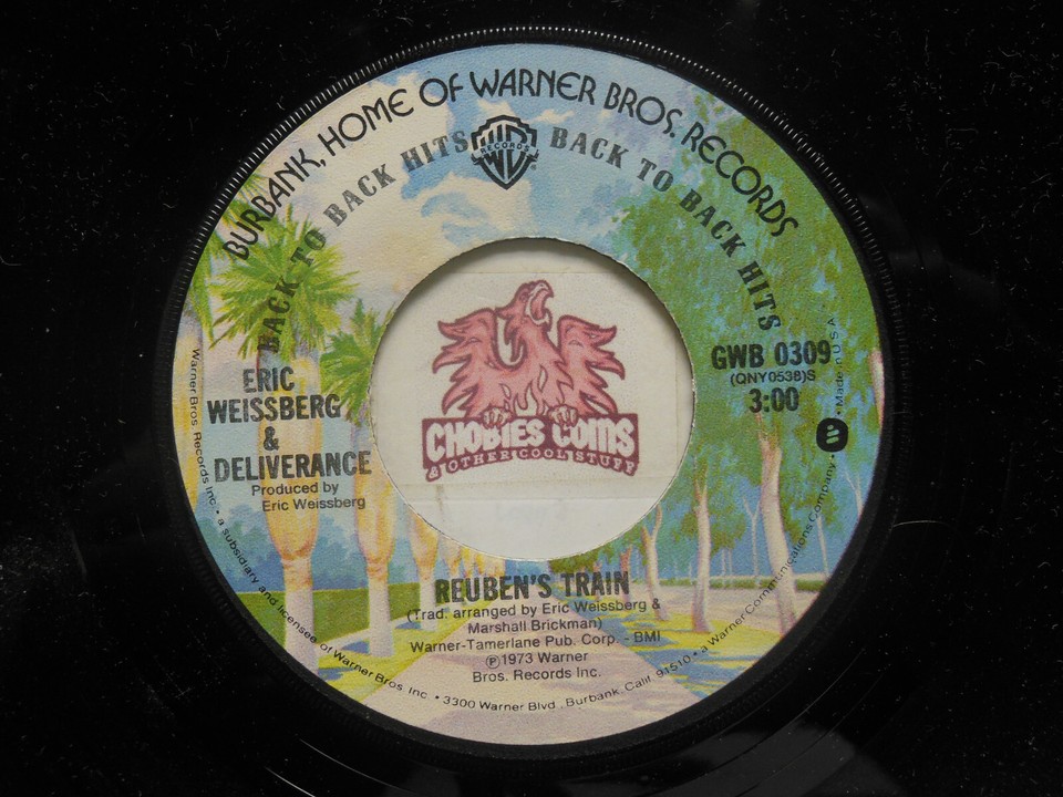 Eric Weissberg – Dueling Banjos / Reuben's Train, 45 RPM EX (6L) | eBay