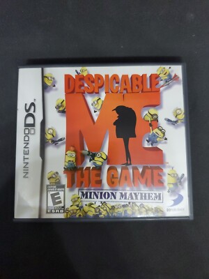 Despicable Me: The Game - Minion Mayhem (Nintendo DS) Tested, W/ Manual ...