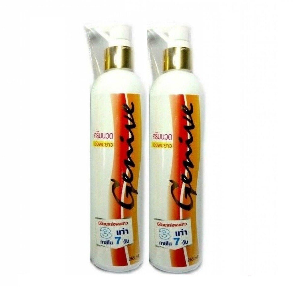GENIVE Shampoo & Conditioner Long Hair Fast Growth 3X FASTER Lengthen ...