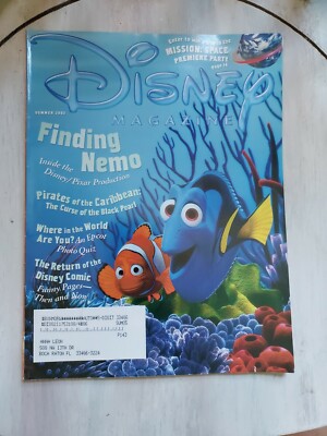 Disney Magazine Finding Nemo Summer 2003 | eBay