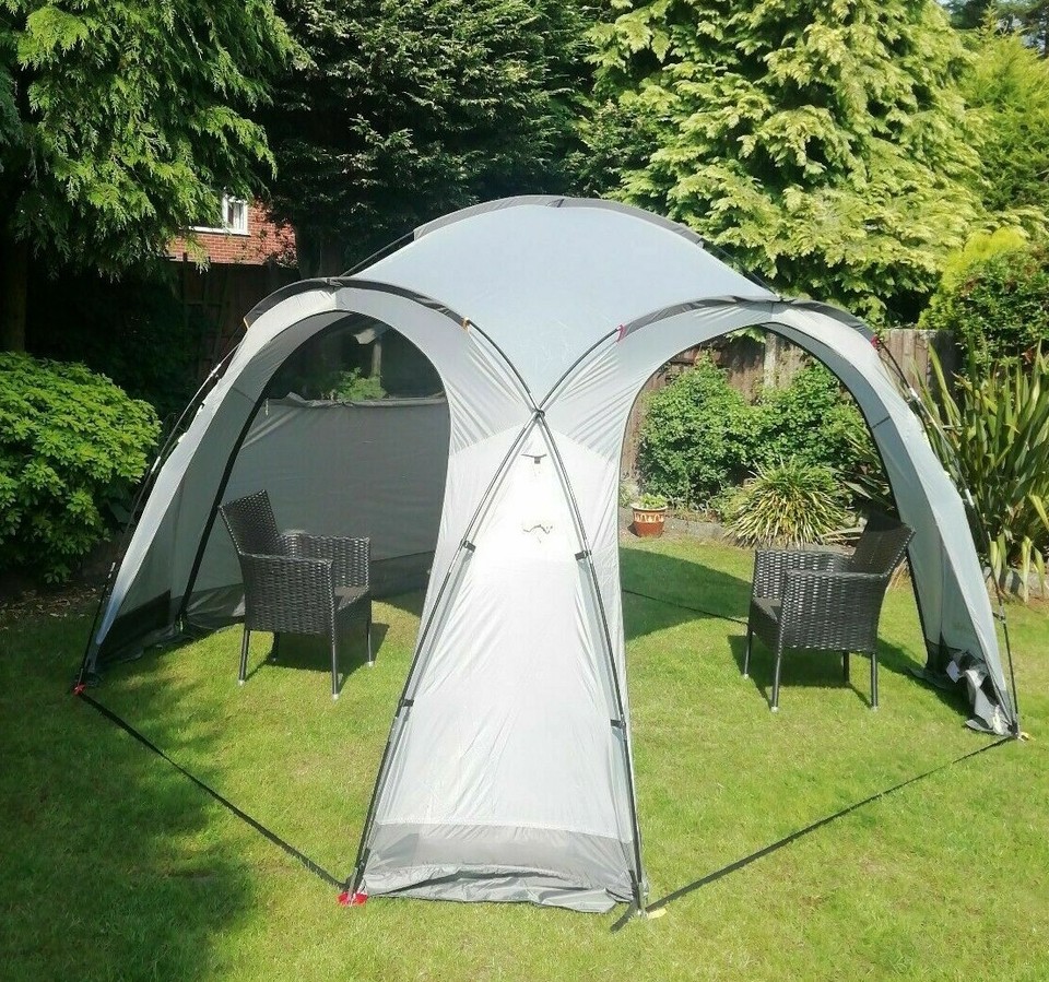 Eurohike Dome Event Shelter Gazebo New 3.5 m x 3.5 m 1500HH inc 4 sides ...