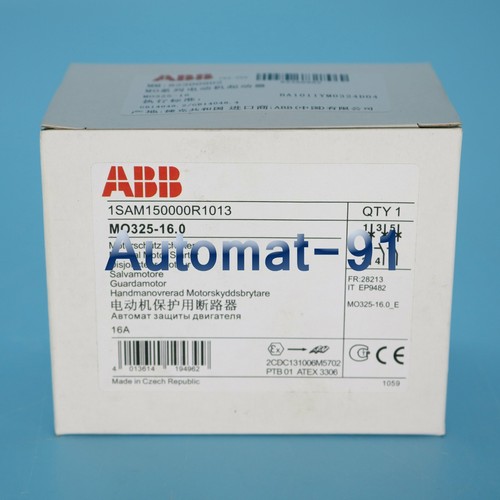 1PC NEW ABB Motor Protection Circuit Breaker MO325-16A Fast Shipping | eBay