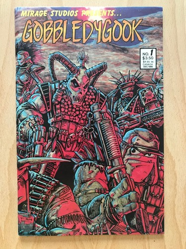 GOBBLEDYGOOK #1 comic book by Mirage Studios - 1986 | eBay