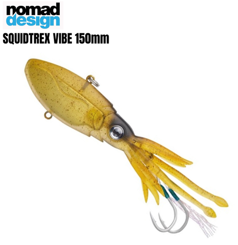 Nomad Design 2023 Squidtrex 150mm Soft Vibe Plastic Fishing Lure ...