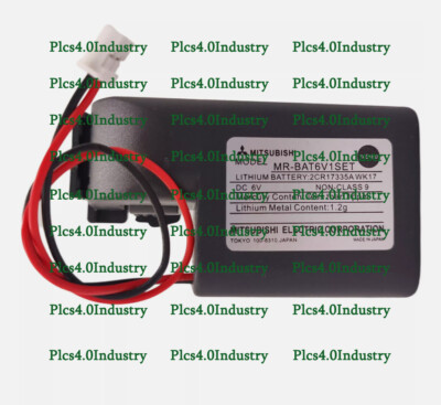 1PCS NEW MITSUBISHI MR-BAT6V1SET-A MRBAT6V1SETA DC6V BATTERY Fast ...