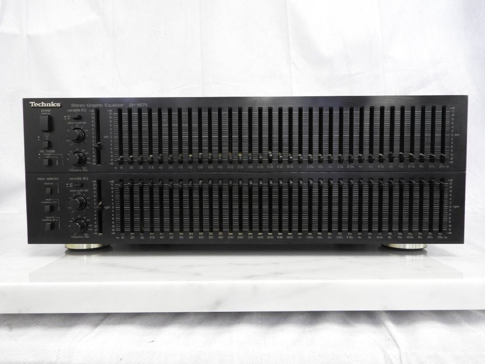 Technics SH-8075 Stereo Graphic Equalizer Black Energization Tested ...