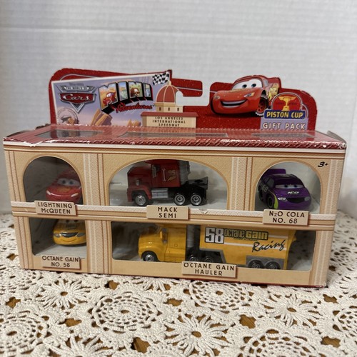 Cars Disney Pixar Piston Cup Gift Pack Mack Cola Octane New Box Set ...