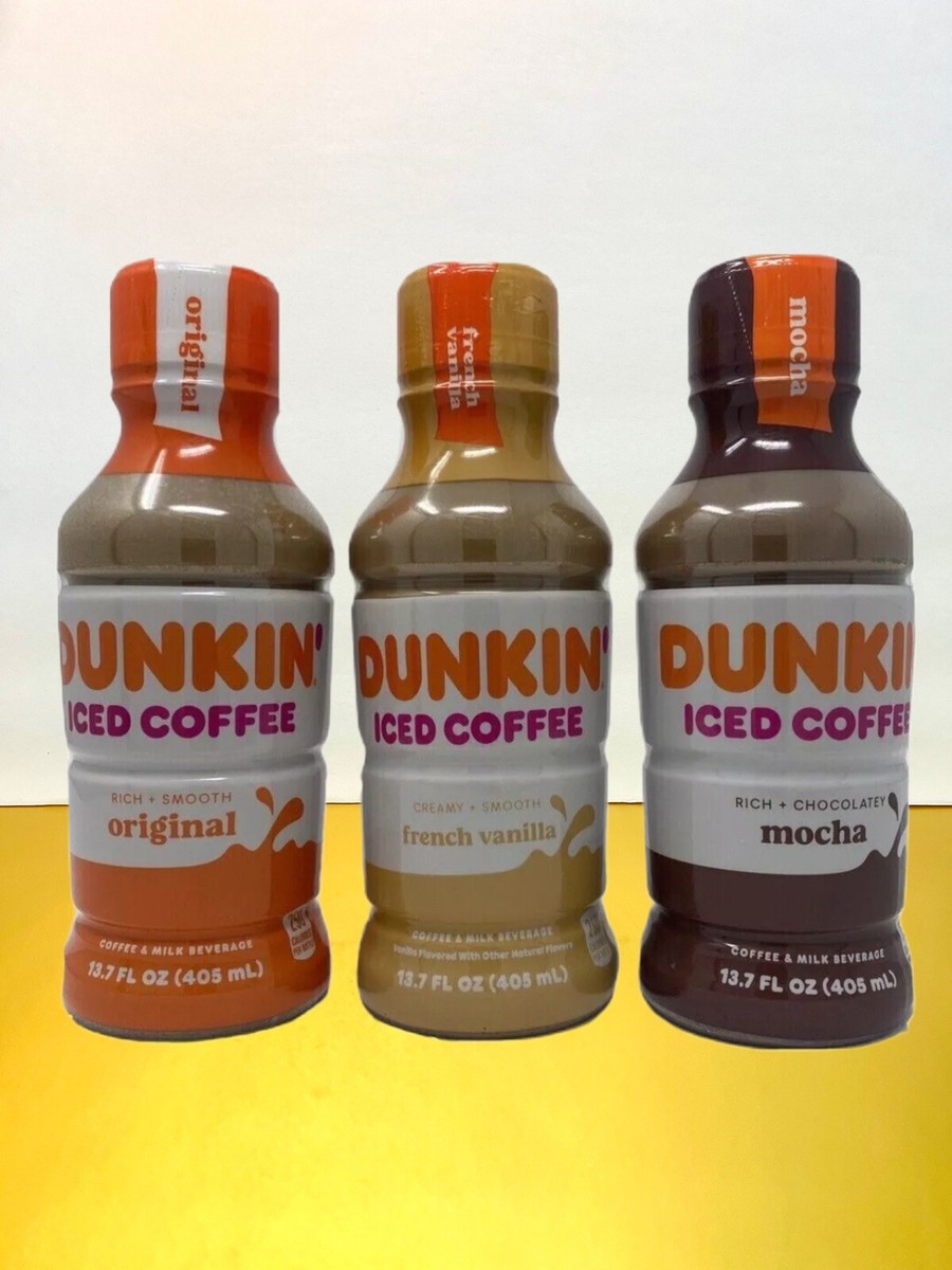 Iced Coffee Dunkin Donuts Flavors Dunkin' Is Releasing Canned Iced