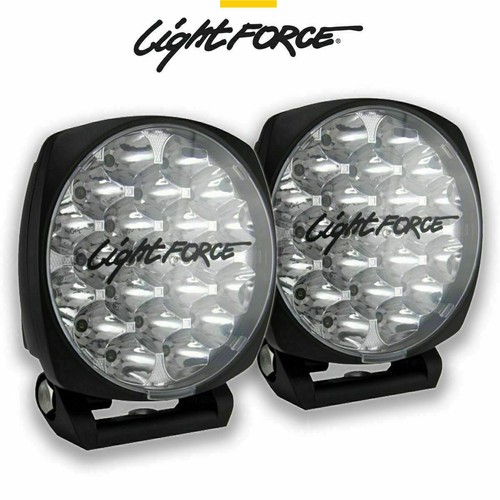 LIGHTFORCE VENOM PAIR 21 LED 75 WATT 150MM DRIVING SPOTLIGHTS WITH ...