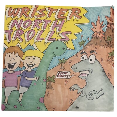 Wrister- Wrister/North Trolls 7” Record, Limited Edition, Colored Vinyl ...