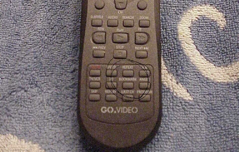 GO VIDEO Remote Control For DVD/VCR Combo Player | eBay