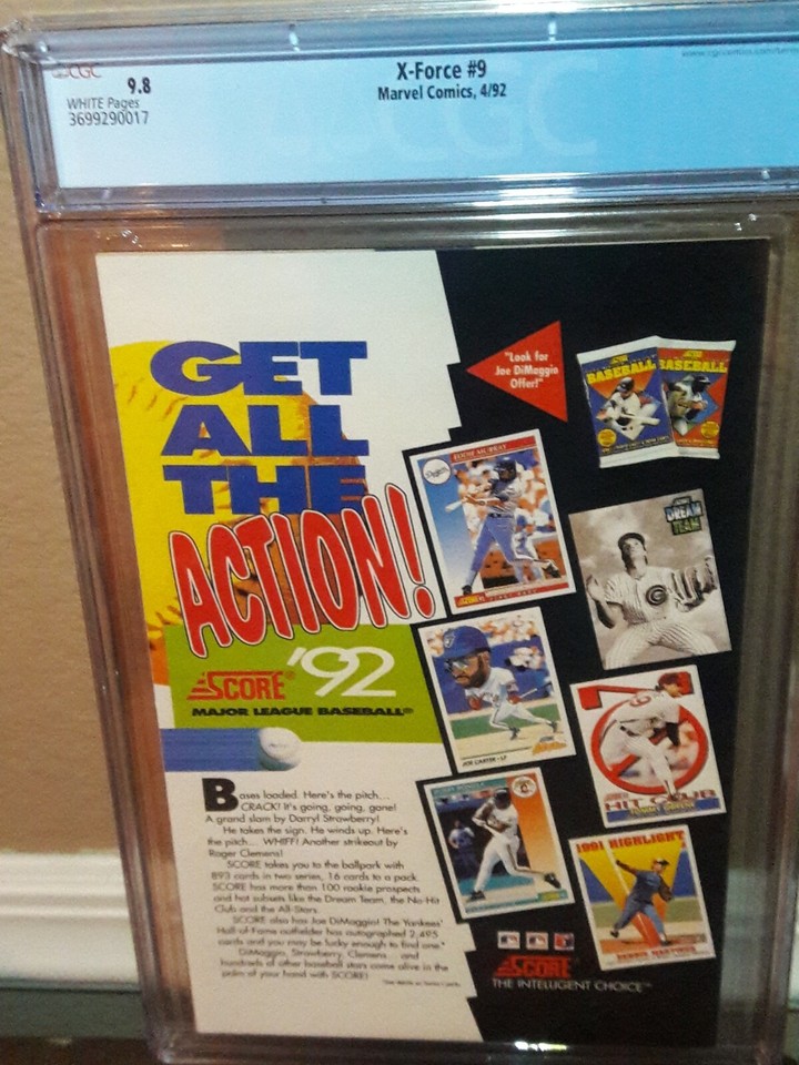 X-Force #9 CGC 9.8 Sharp corners White pages bright colors | eBay