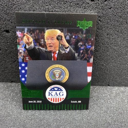 2020 DECISION DONALD TRUMP KEEP AMERICA GREAT Green Foil KAG5 1/10 | eBay