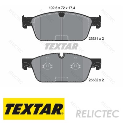 Front Brake Pads Set MB:X166,GL 0064203720 0074200920 A0074200920 ...