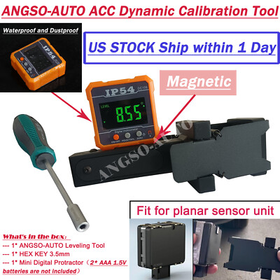 US STOCK ADAS Calibration Radar Angle Level ACC Radar Sensor ...