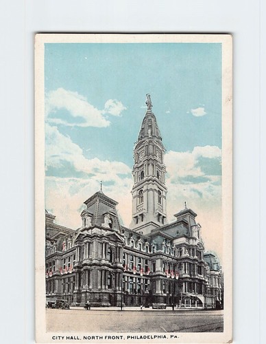 Postcard City Hall North Front Philadelphia Pennsylvania USA | eBay