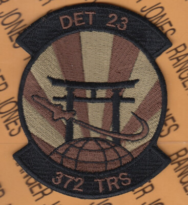 USAF Air Force 372nd Training Sq Detachment 23 OCP NO HOOK 3.75" patch ...