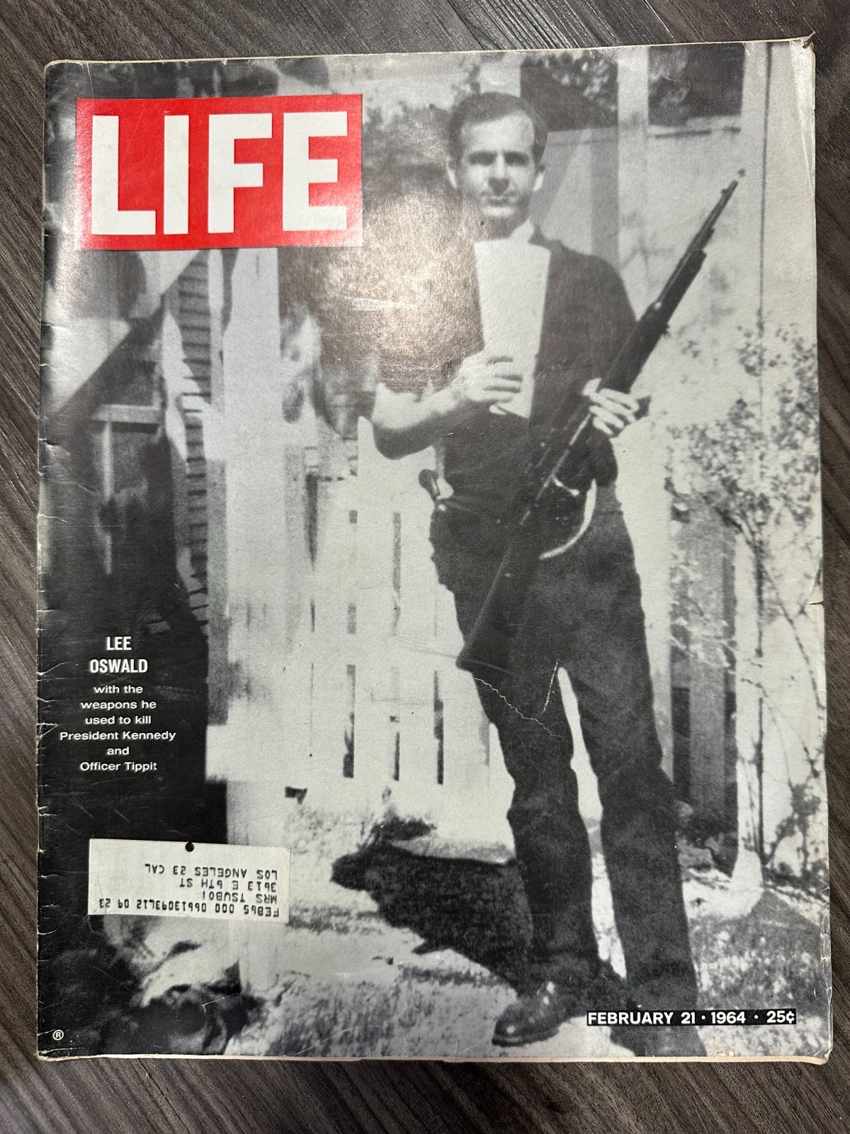 Vintage LIFE Magazine Feb 21, 1964 JFK Assassination, Lee Harvey Oswald ...