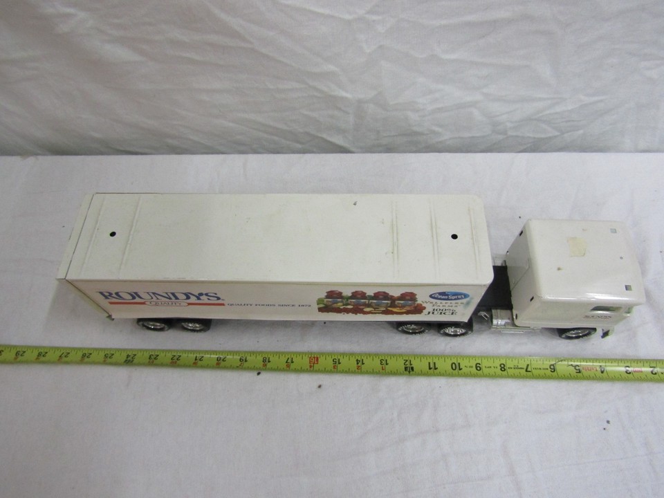 VINTAGE NYLINT PRESSED STEEL PARTS TRUCK SEMI RIG HAULER TRAILER CAB ...
