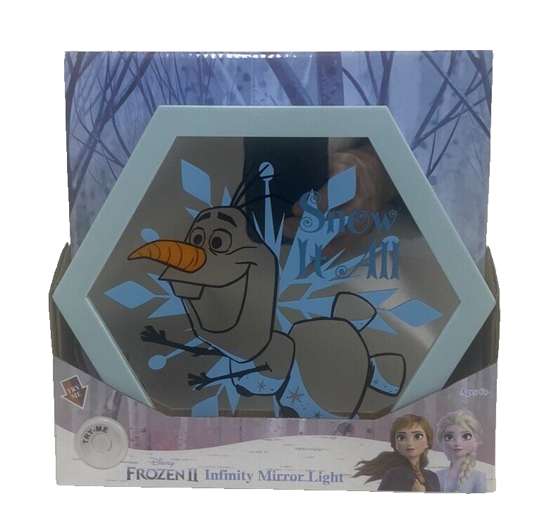 Disney - Frozen 2 - Infinity Mirror Light - Olaf Snowman light up Brand ...