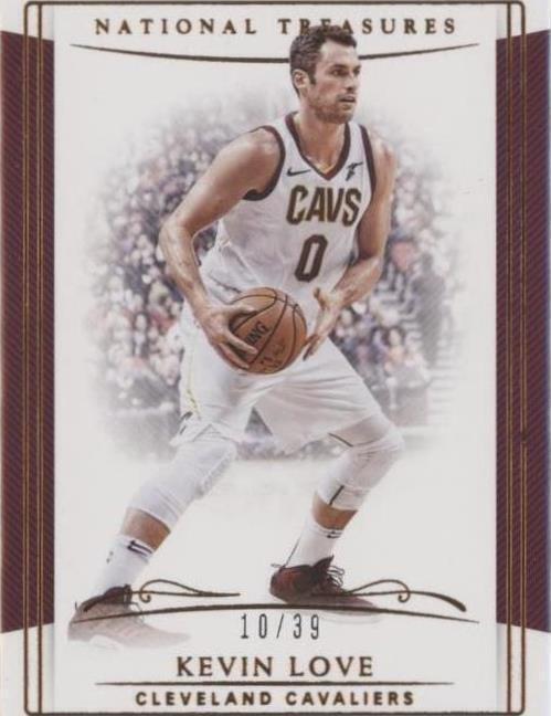 2018-19 Panini National Treasures - Kevin Love #95 Bronze /39 for sale ...