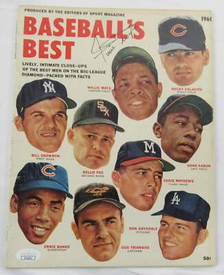 Willie Mays Signed Auto Baseballs Best Magazine JSA CF42651 | eBay