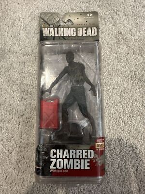 The Walking Dead Tv Series 5 CHARRED ZOMBIE with gas can McFarlane ...