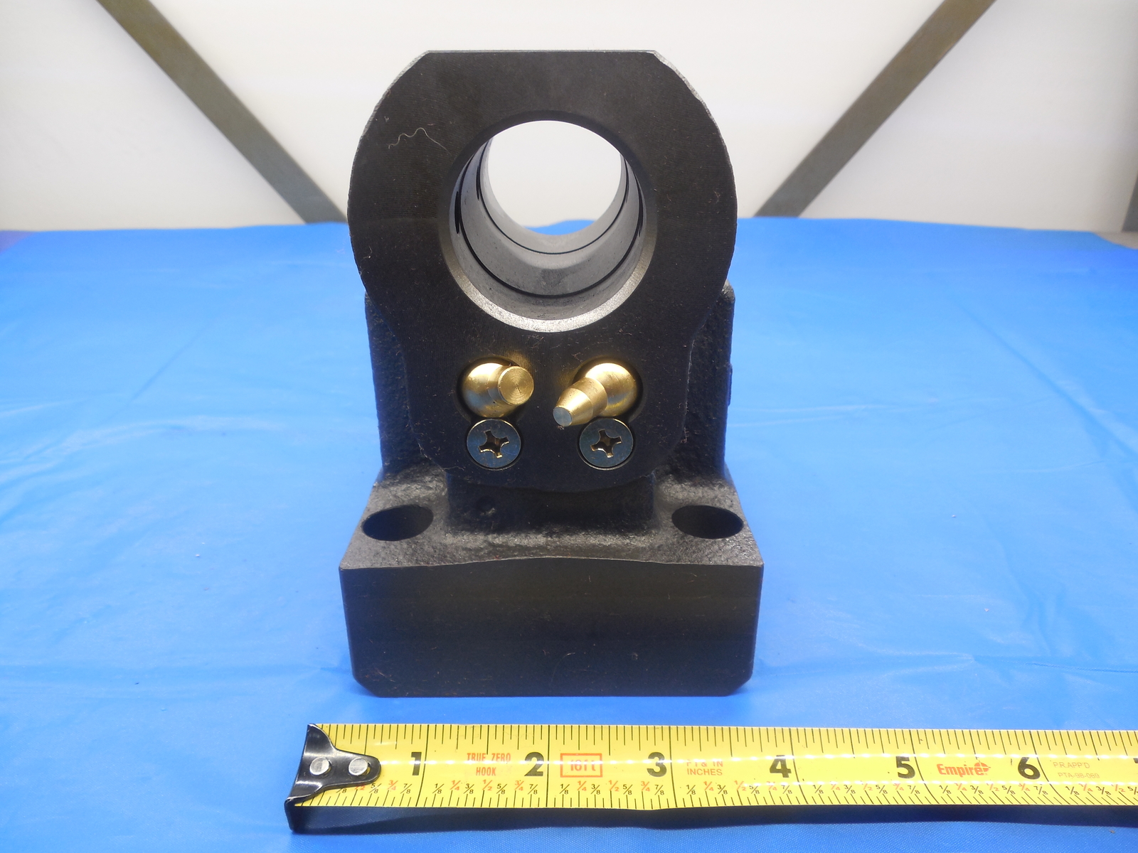 NEW 1.5 ID CNC LATHE BOLT ON TOOL BLOCK 75 X 100 mm PATTERN OKUMA ? YOU ...