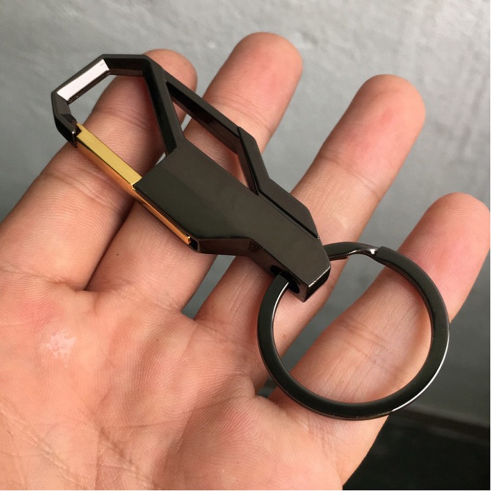 Mens Creative Alloy Metal Keyfob Gift Car Keyring Keychain Heavy Duty ...