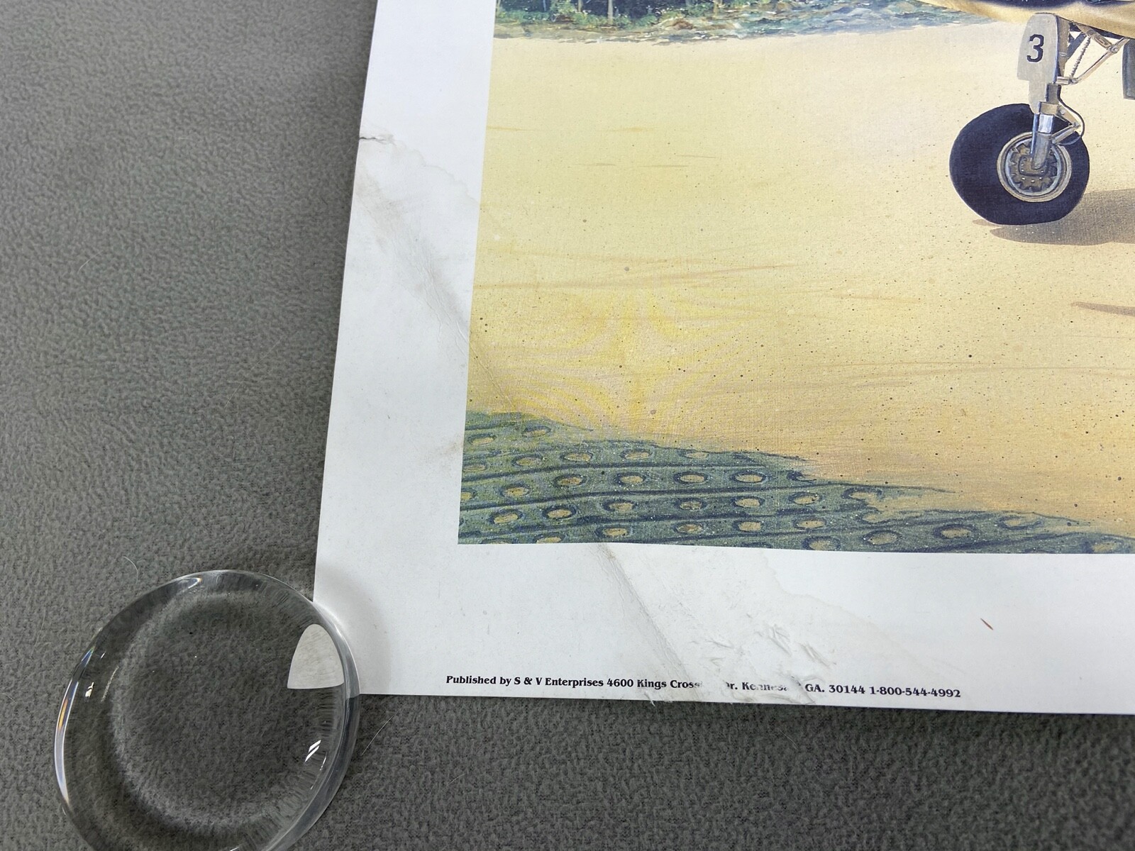 1990 Sam Lyons Jr WWII F4U Corsair "Pacific Sunrise" Signed & Numbered ...