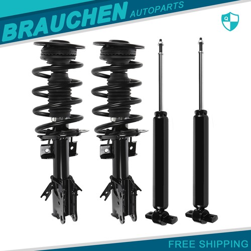 4PCS Front Quick Complete Struts & Rear Shock Absorbers For Ford Fusion ...