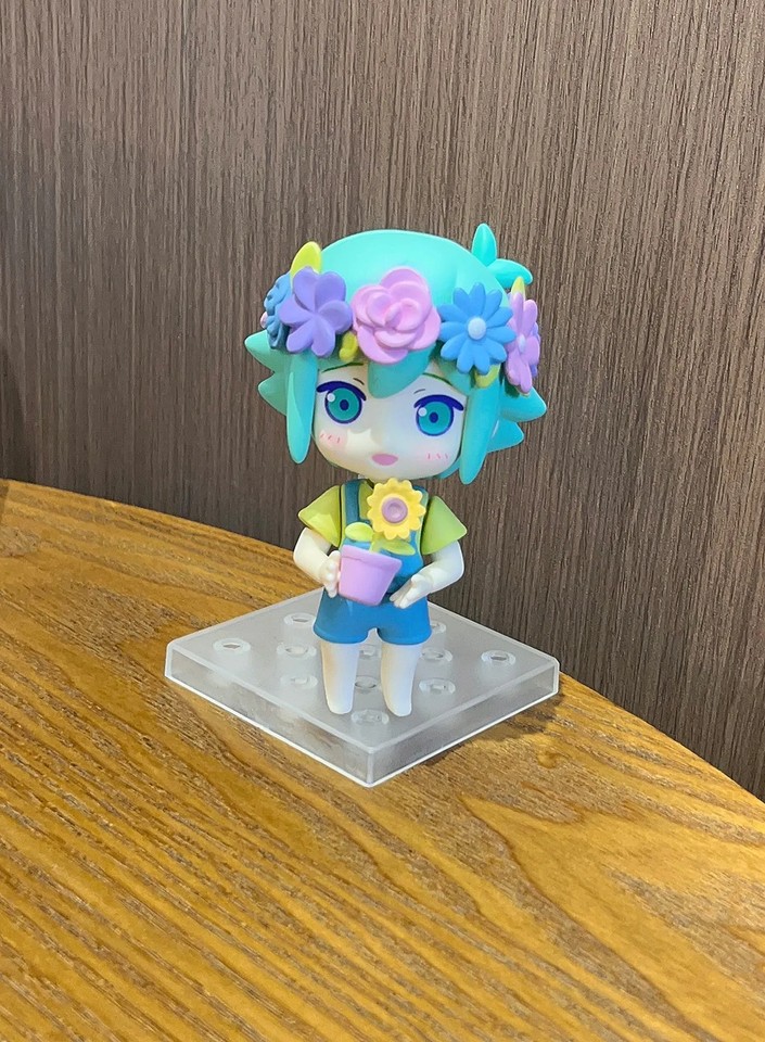 Games Omori Basil Pvc 4” Action Figure Movable Qver. Doll Statue Model ...