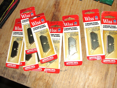 10 Packs (of 5) WISS Round Point Utility KNIFE Blades NEW | eBay