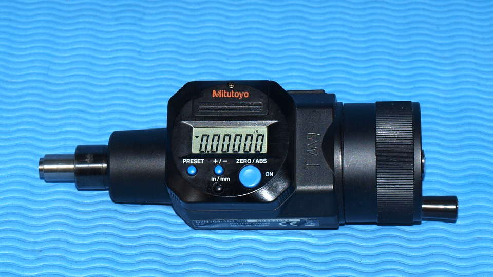 MITUTOYO 0-2" (0-50mm) DIGIMATIC MICROMETER HEAD 164-164 RESOLUTION ...