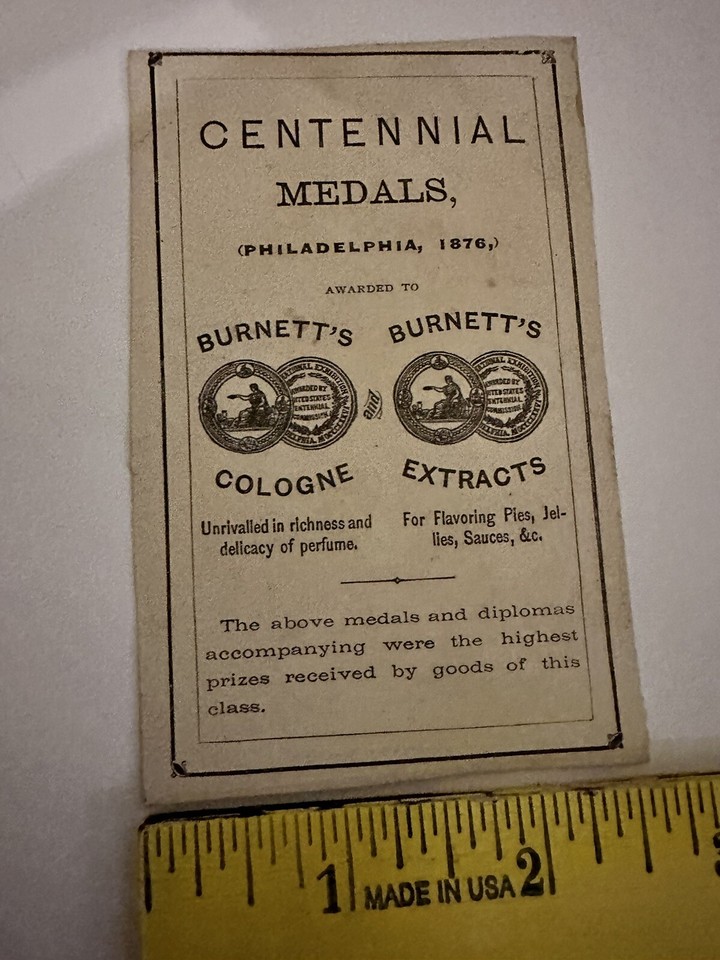 VICTORIAN TRADE CARD BURNETT’S FLORAL HANDBOOK 1877 Philadelphia A95 | eBay