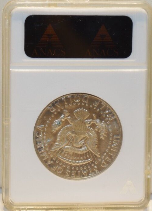 1964 US Kennedy 50c PR65 Dbl Die Obv. ANACS CACHE | eBay