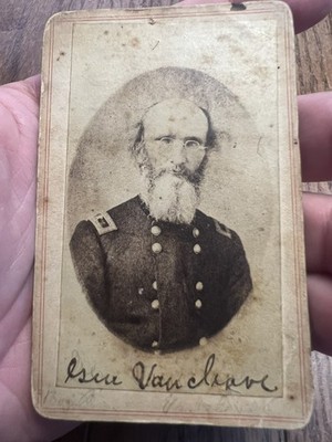 Civil War CDV Photo Very Rare Card General Horatio Phillip Van Cleve ...