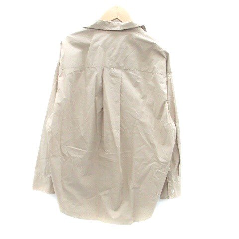 Journal Standard Relume Casual Shirt Long Sleeve Plain F Beige /Ho46 ...