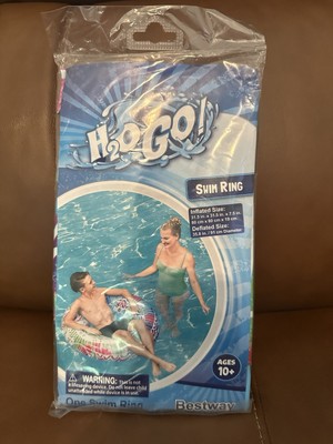 H2O GO Swim Inflatable Ring Pool Beach Float Age 10+ 31.5” Bestway NEW ...